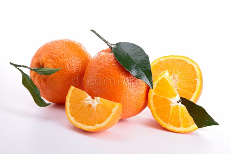 Isolated ripe orange stock image. Image of freshness - 28553555