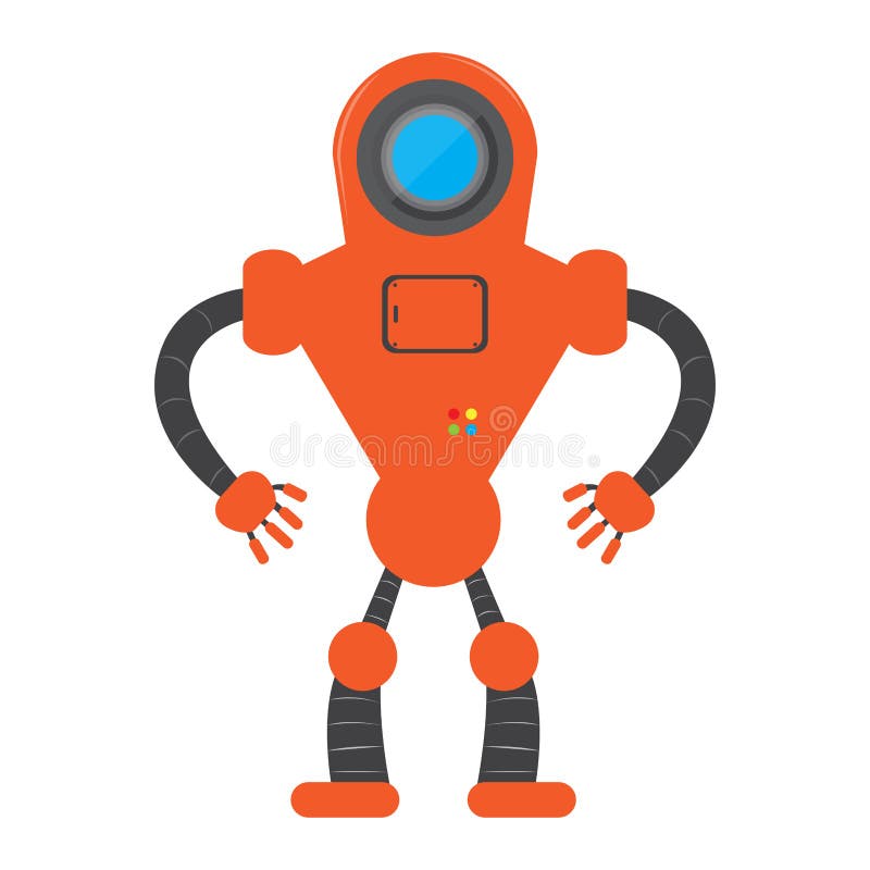 Isolated Robot Toy - Vector Stock Vector - Illustration of isolated ...