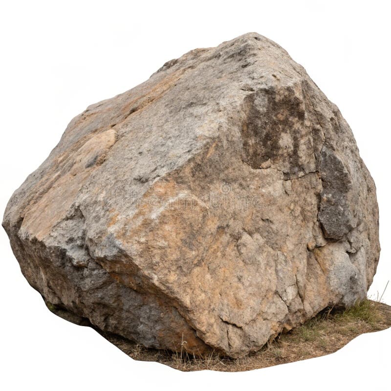 Isolated Rock on Transparent Background Stock Illustration ...