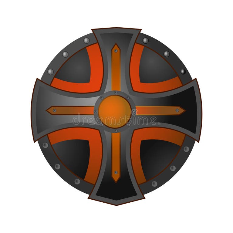 Knight Shield Round Stock Illustrations – 3,165 Knight Shield Round ...