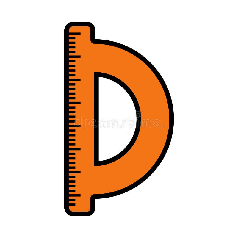 Isolated ruler icon stock illustration. Illustration of clip - 88049347