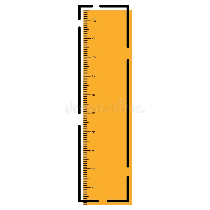 Isolated ruler icon stock vector. Illustration of isolated - 193399158