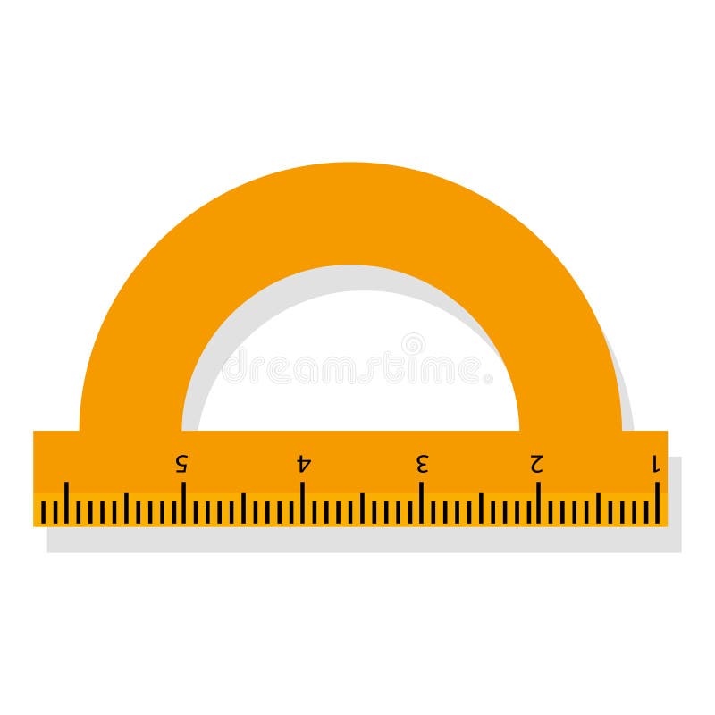 Transporter Ruler for Drawing Icon Stock Illustration - Illustration of ...