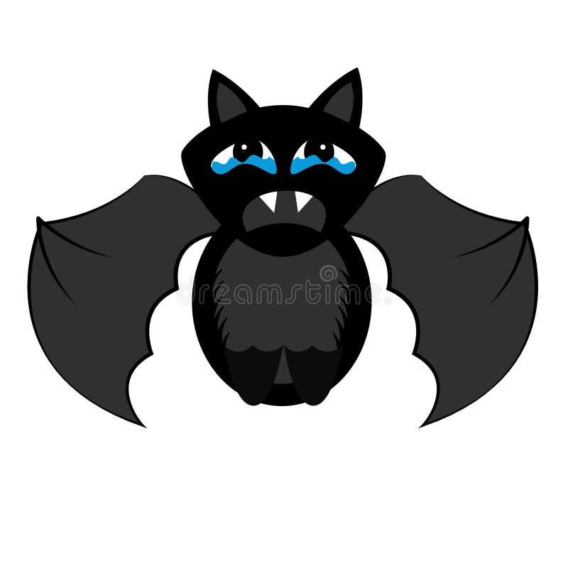 Cartoon Sad Bat Stock Illustrations – 316 Cartoon Sad Bat Stock ...