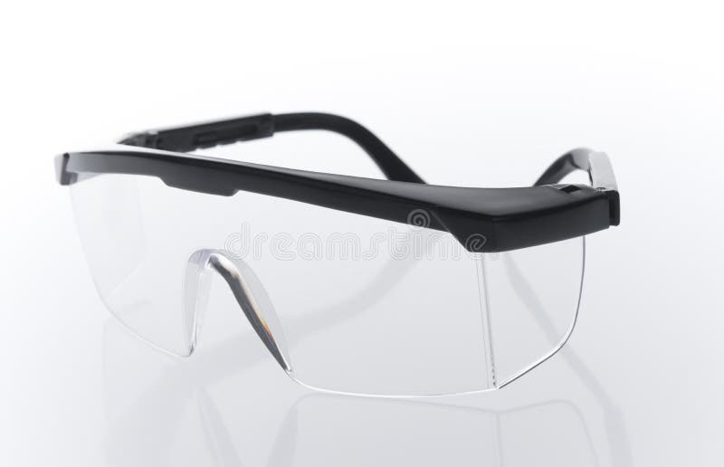 Isolated Safety Glasses stock image. Image of glasses - 49802871