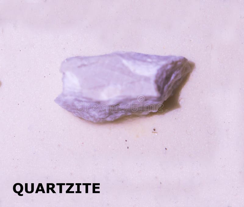 Isolated Sample of a Quartzite Rock on Texture Background. Quartzite ...