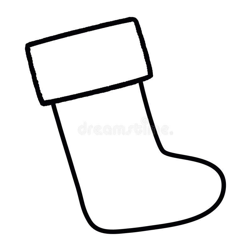 Isolated Santa Decorative Boot Icon Vector Stock Vector - Illustration ...