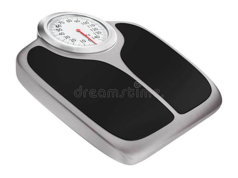 Isolated scale stock illustration. Illustration of losing - 58759636