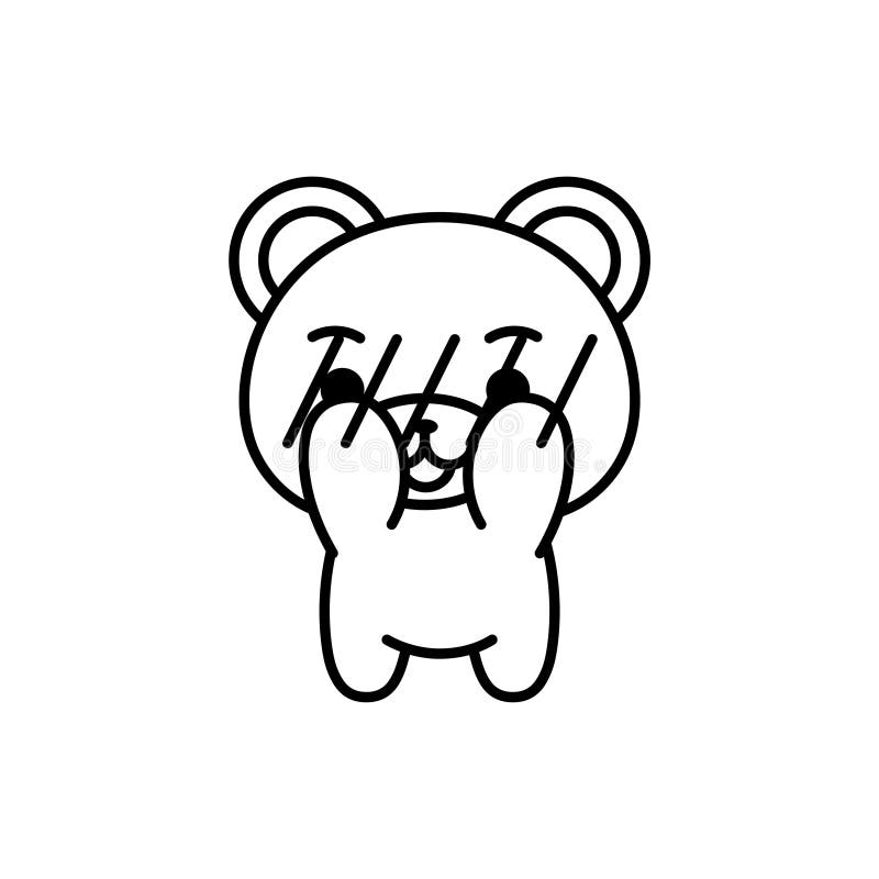 Scared Bear Cartoon Stock Illustrations – 273 Scared Bear Cartoon Stock ...