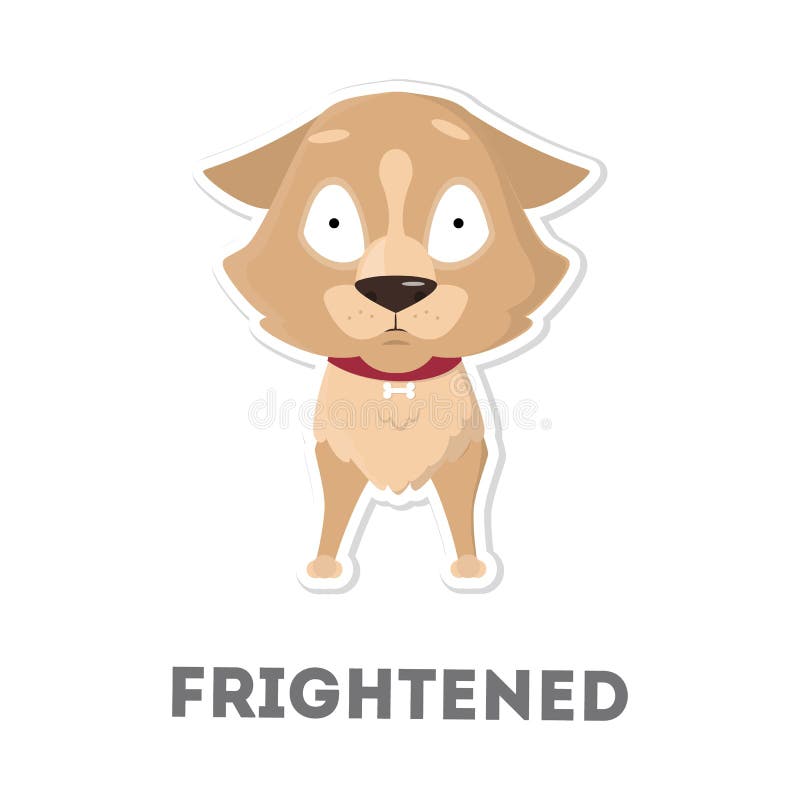 Scared Cartoon Dog Stock Illustrations – 741 Scared Cartoon Dog Stock ...