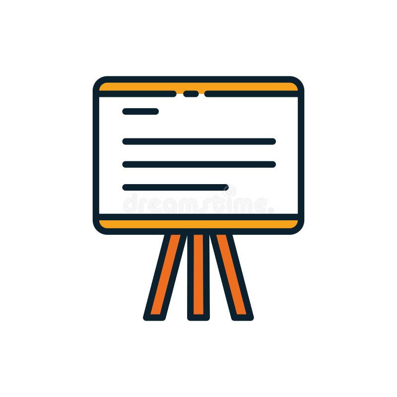 Isolated School Board Vector Design Stock Vector - Illustration of ...