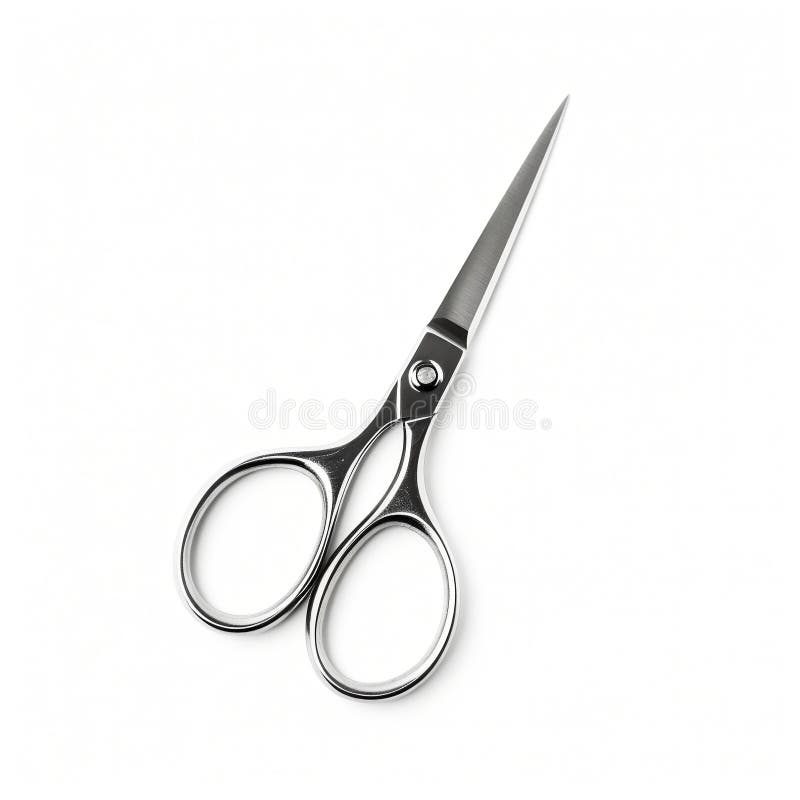 Isolated Scissors on White Background. AI Stock Illustration ...