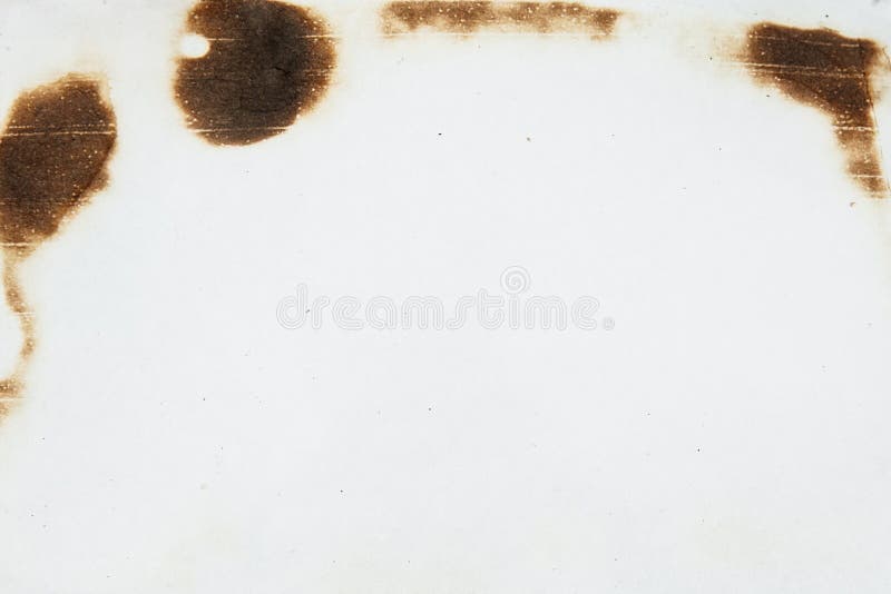 Isolated scorched paper stock image. Image of stained - 149608617