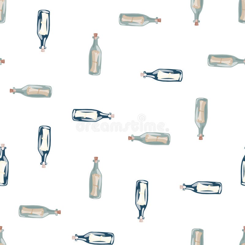 Bottle Messages Stock Illustrations – 256 Bottle Messages Stock ...