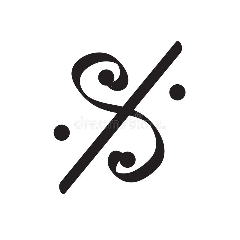 Segno Icon On White Background. Simple Element Illustration From Music ...