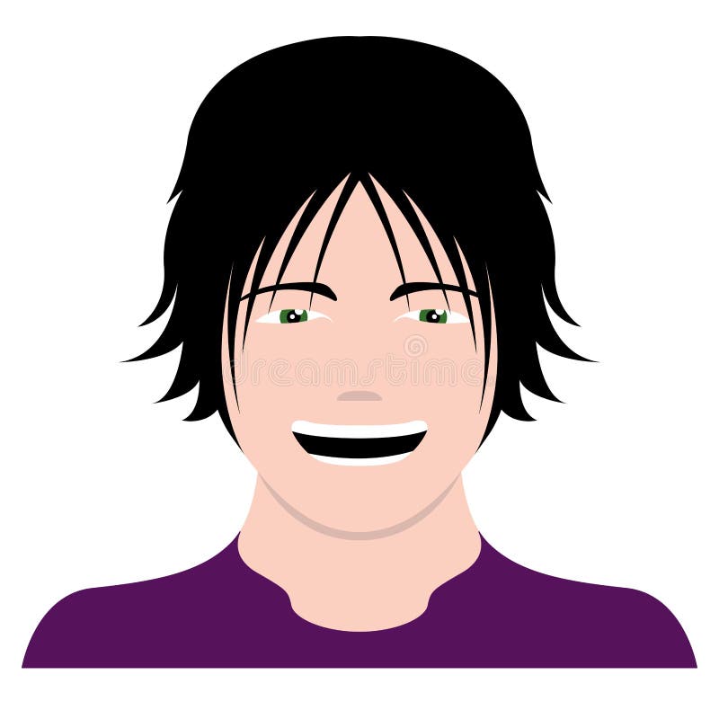 Self avatar of a man stock vector. Illustration of manager - 137032636