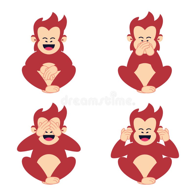 Emoji Chimpanzee Stock Illustrations – 155 Emoji Chimpanzee Stock ...