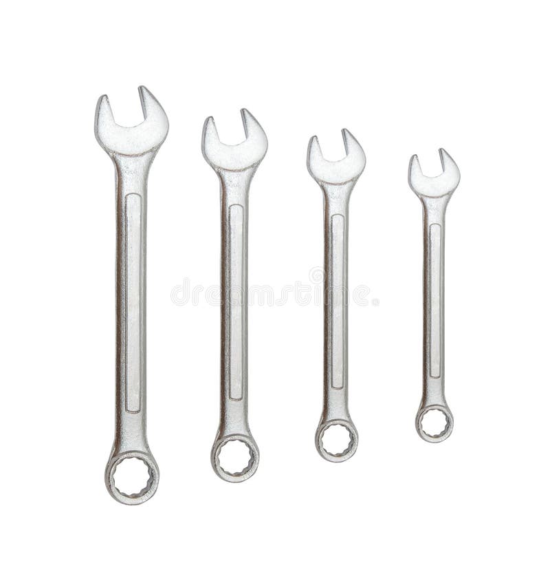 Isolated fix wrench stock photo. Image of fitter, equipment - 38941928