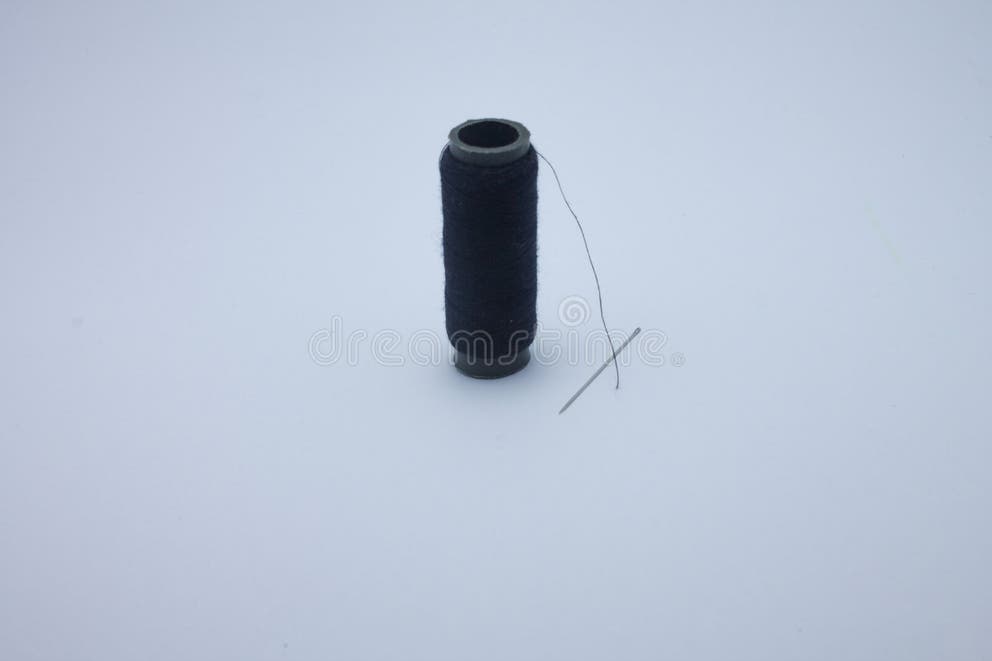 Isolated Sewing Thread Roll Stock Image - Image of font, drawing: 334770129