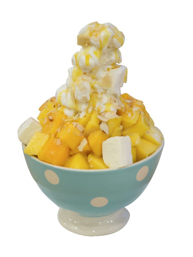 Isolated Shaved Ice stock image. Image of yellow, fresh - 52152241