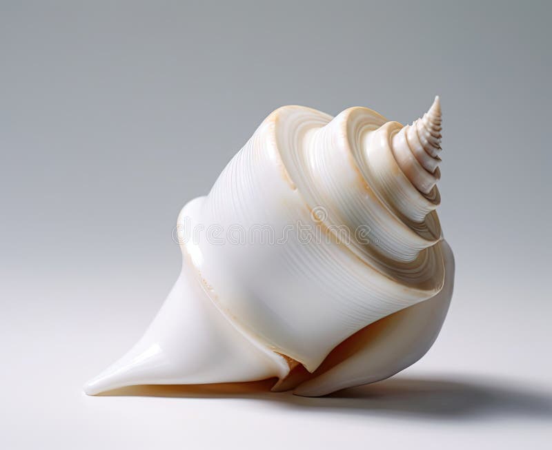 Isolated Shells with White Background. Created with Generative AI ...