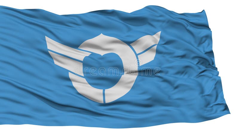 Isolated Shiga Japan Prefecture Flag Stock Illustration - Illustration ...