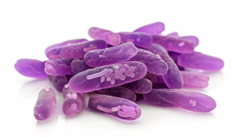 Isolated Shigella Bacteria Showcasing Distinct Shapes Under a ...