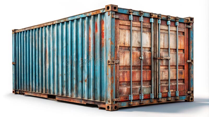 Transparent Shipping Container Mockup: Versatile Design Asset for ...