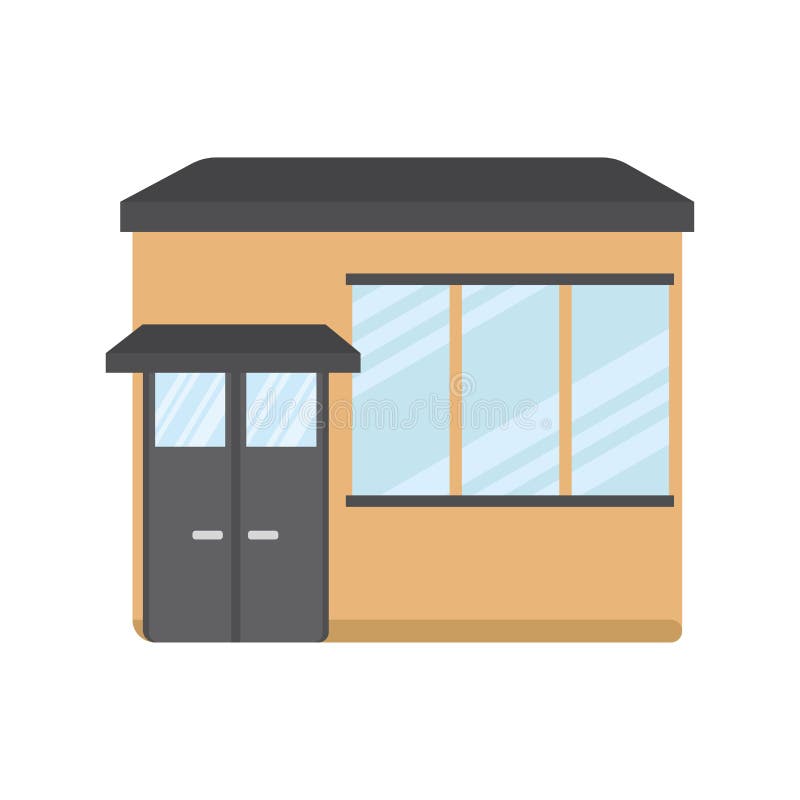 Isolated Shop Building Icon Stock Vector - Illustration of shop ...