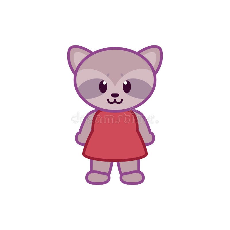 Isolated shunk animal stock vector. Illustration of mammal - 197263958