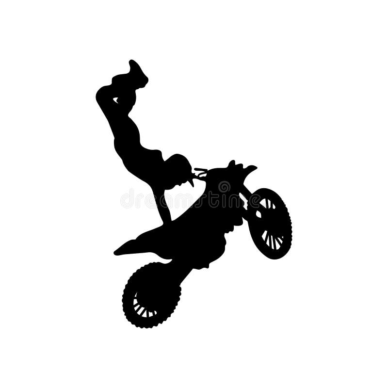 Dirtbike Track Silhouette Stock Illustrations – 39 Dirtbike Track ...