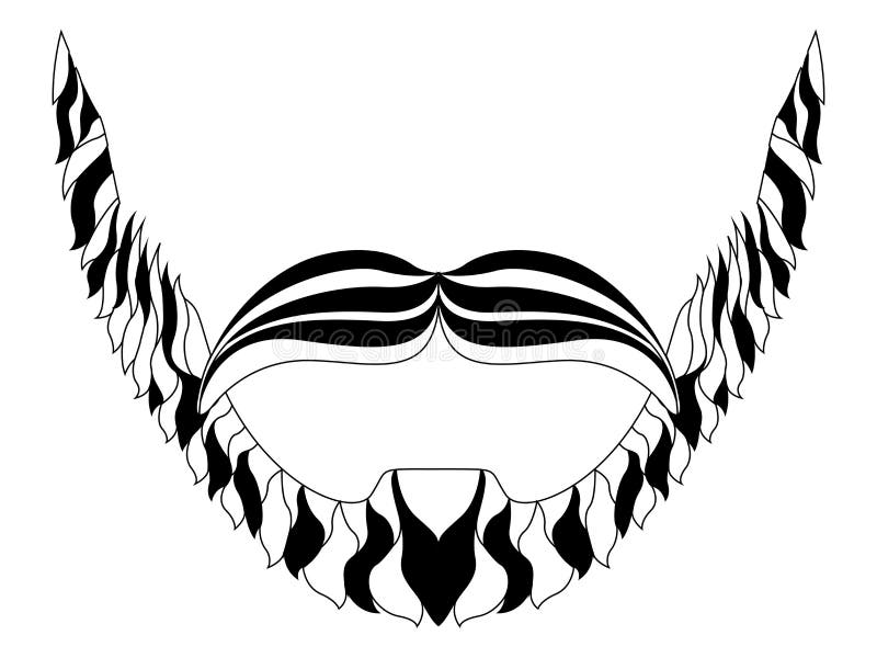 Hipster Beard Clipart Stock Illustrations – 1,419 Hipster Beard Clipart ...