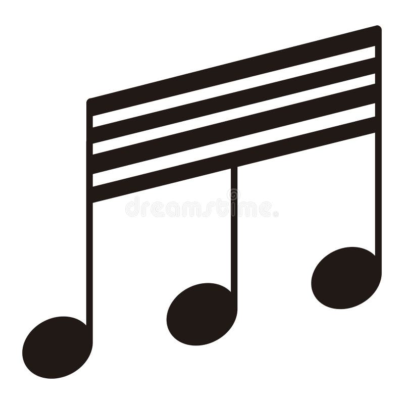 Isolated Sixty-fourth Rest Note. Musical Note Stock Vector ...