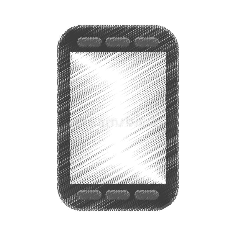 Isolated Smartphone Device Design Stock Vector - Illustration of media ...