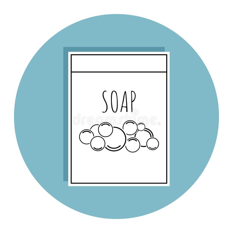 Isolated soap stock vector. Illustration of icon, bubble - 79052562