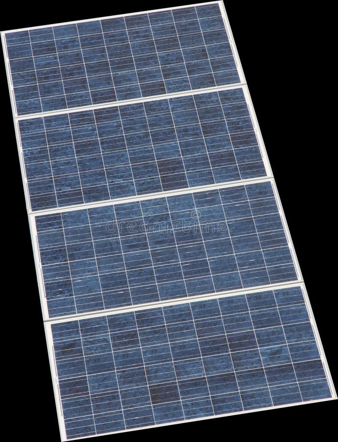 Isolated Solar Panel stock photo. Image of environmental - 9389606