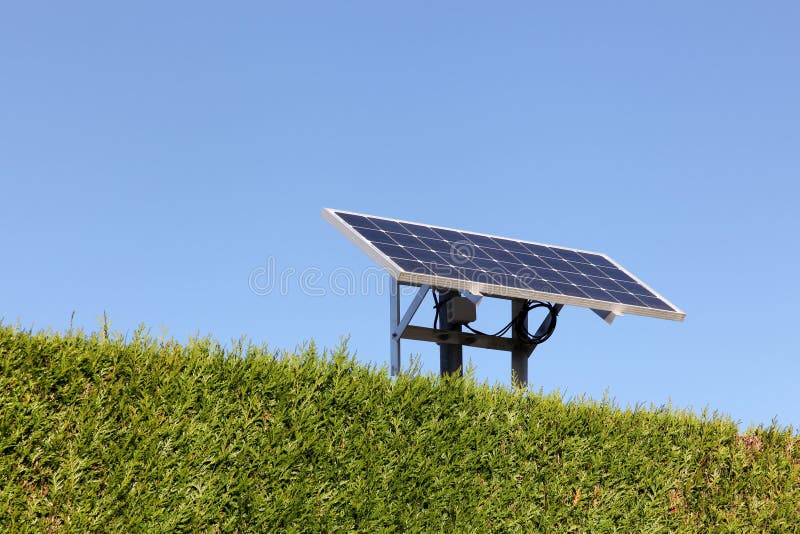 Isolated Solar Panel stock photo. Image of environmental - 9389606