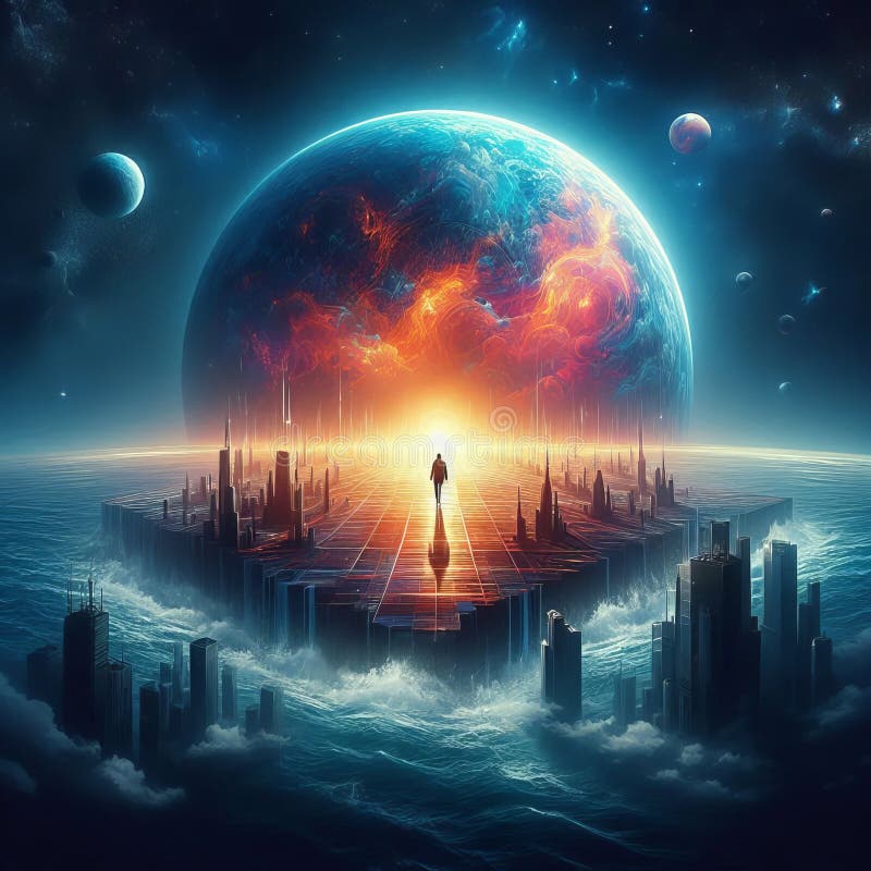 Isolated Space - Space that is Separated or Cut Off Fro Stock Photo ...