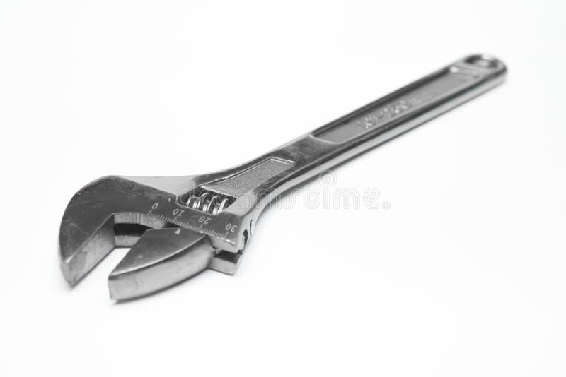Isolated Spanner stock image. Image of heavy, house, fittings - 11109027