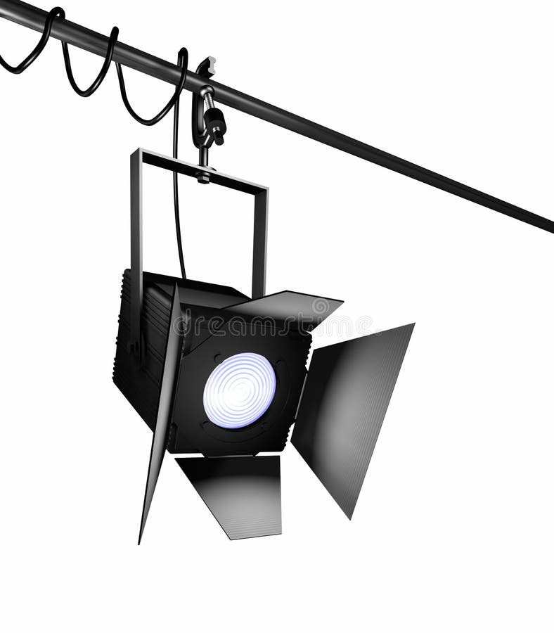 Black spotlight stock vector. Illustration of design - 17542031