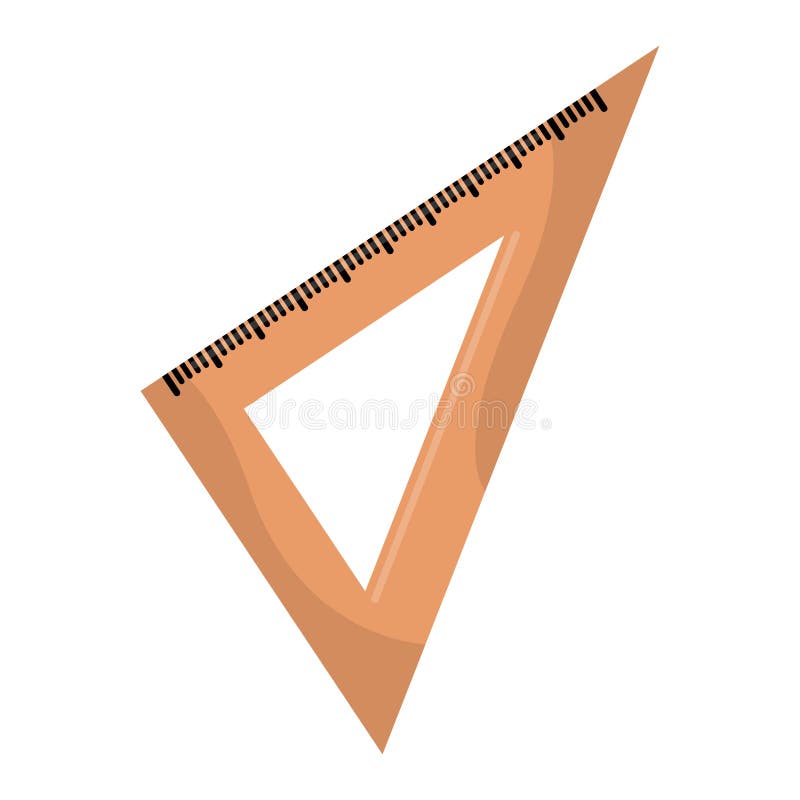 T-square Ruler Vector Illustration Stock Vector - Illustration of wood ...