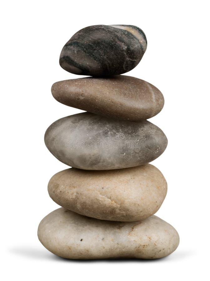 Balancing Pebbles stock photo. Image of pebbles, isolated - 118159832