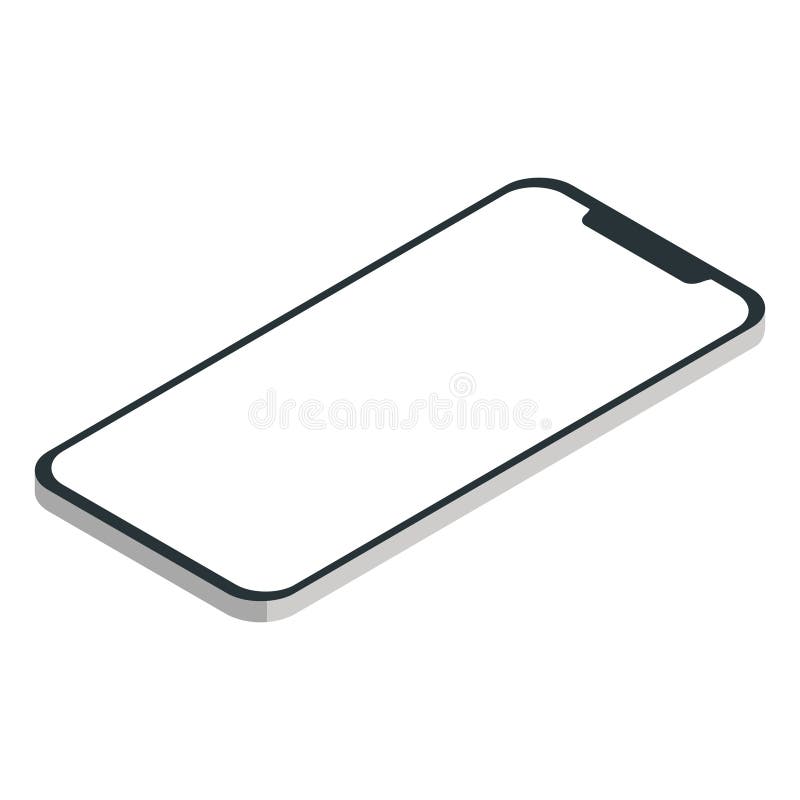 Isolated Standard Smartphone Device Icon Vector Stock Vector ...