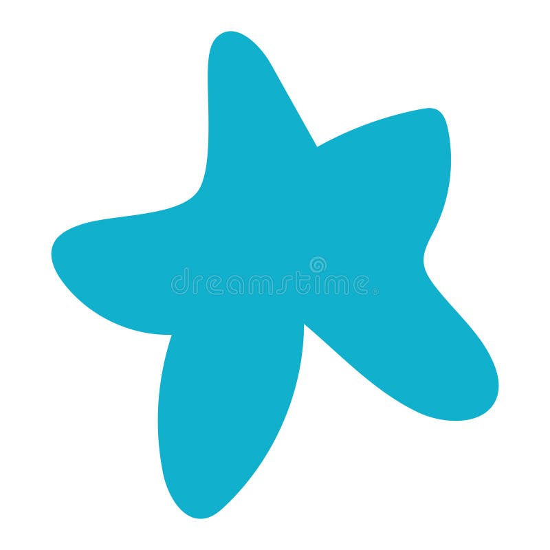 Isolated Star Icon Flat Design Vector Stock Vector - Illustration of ...