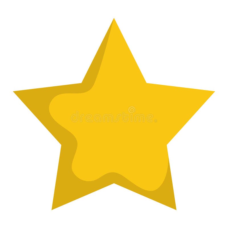 Isolated star symbol stock vector. Illustration of element - 81715493