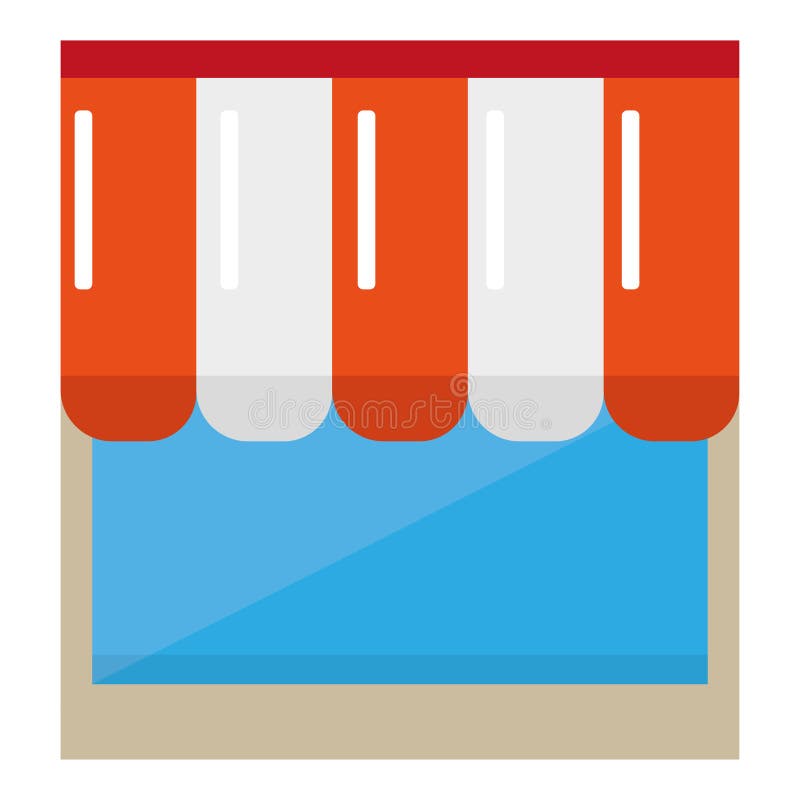 Isolated store icon stock vector. Illustration of mall - 190815671