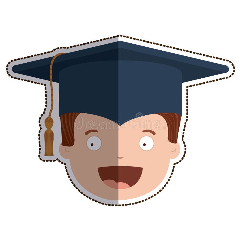 Isolated Student Cartoon of School Design Stock Vector - Illustration ...