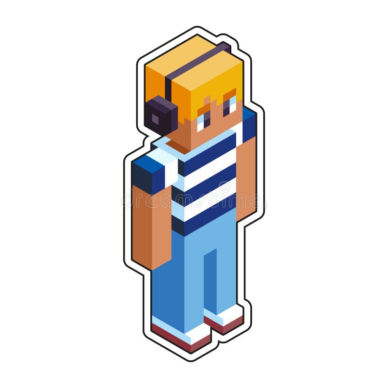 Minecraft Character Stock Illustrations – 182 Minecraft Character Stock ...