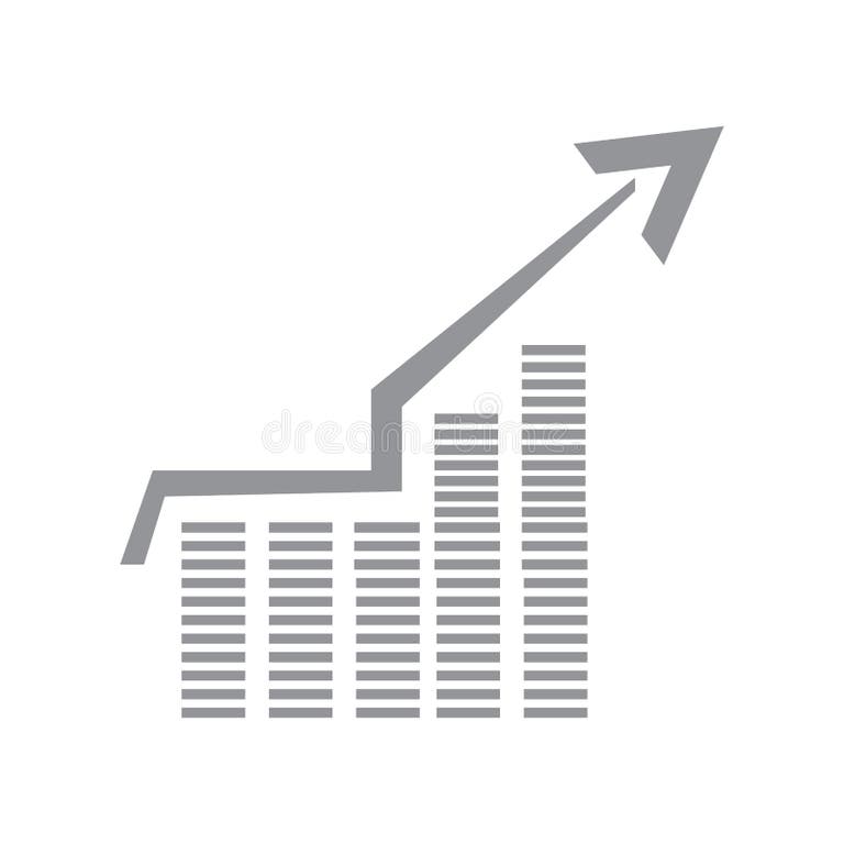 Isolated Success Business Graph Stock Vector - Illustration of diagram ...