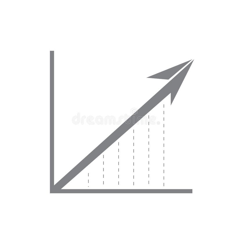 Isolated Success Business Graph Stock Vector - Illustration of concept ...